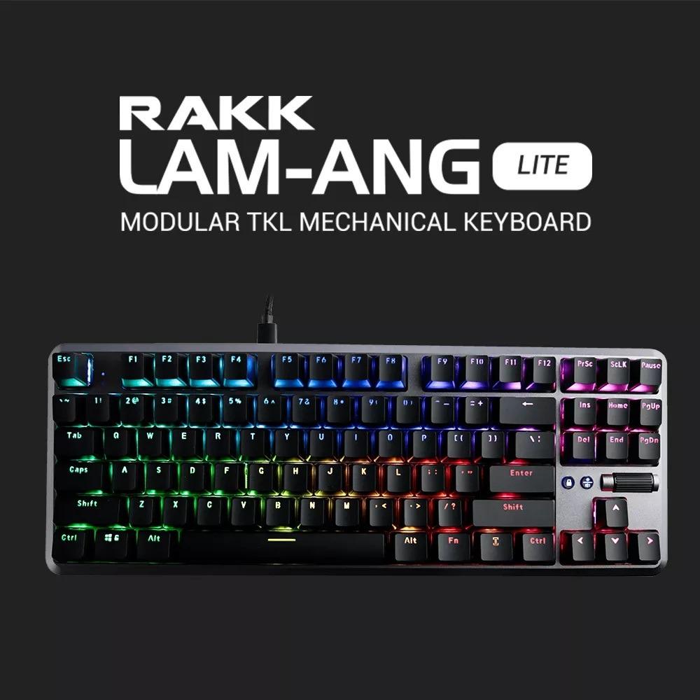 Rakk Lam-ang Lite Black Modular TKL Mechanical Keyboard Outemu Red ...