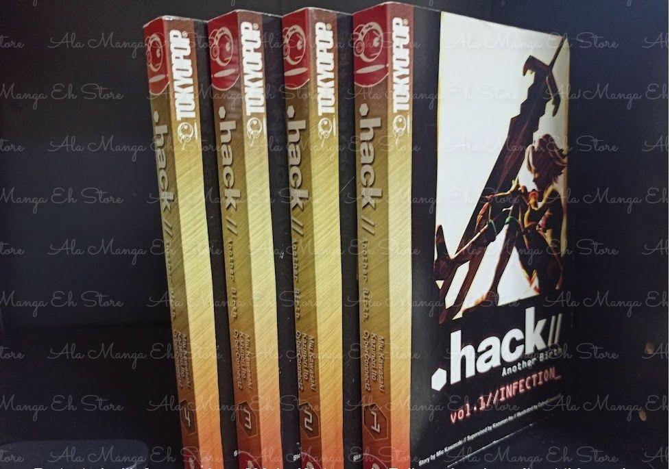 [RARE & OOP] .hack//: Another Birth Complete Novel Set Vol 1-4, Tokyopop, Preloved, Hobbies ...