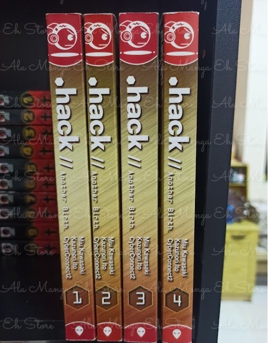 [RARE & OOP] .hack//: Another Birth Complete Novel Set Vol 1-4, Tokyopop, Preloved, Hobbies ...