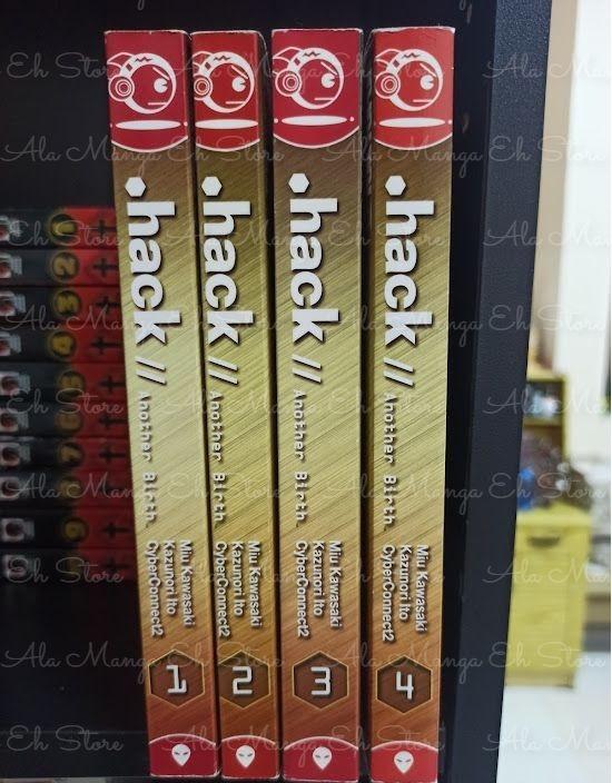 [RARE & OOP] .hack//: Another Birth Complete Novel Set Vol 1-4, Tokyopop, Preloved, Hobbies ...