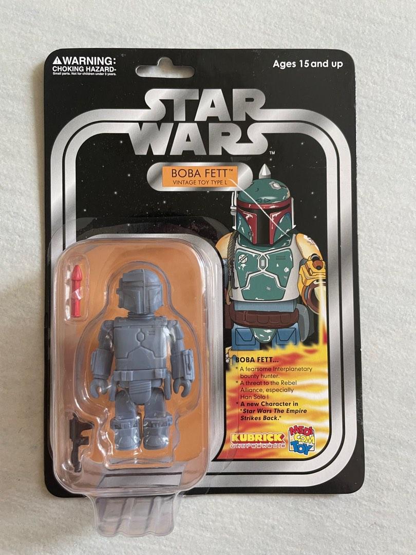 Rare Boba Fett “Vintage Toy Type L” Star Wars Medicom Kubrick ...