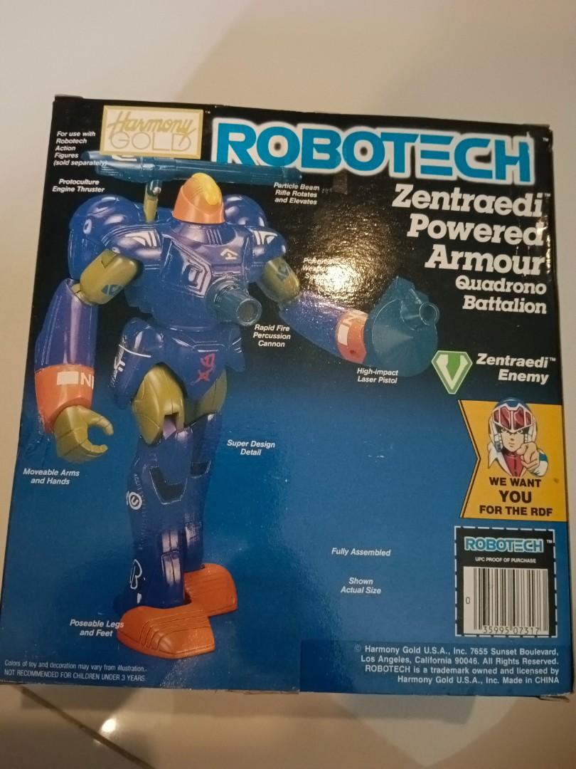rare vintage 1980s Harmony Gold Robotech Macross - Zentradi Powered ...