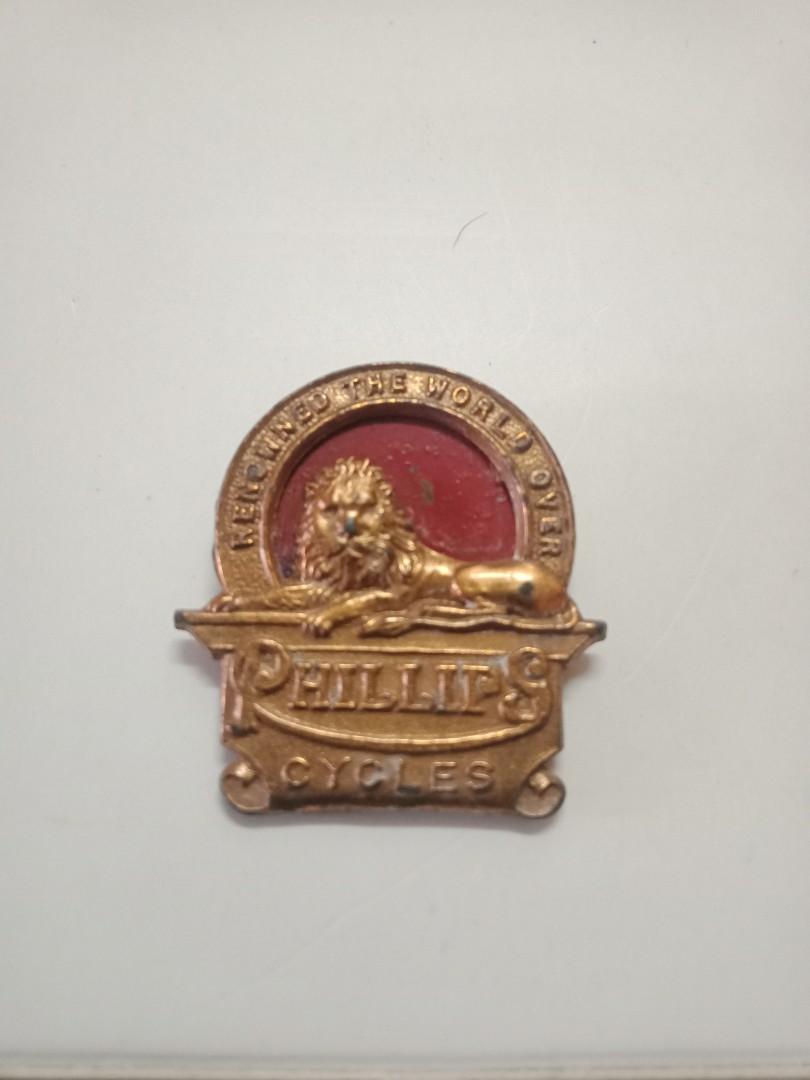 Rare Vintage Phillips Cycles Badges, Hobbies & Toys, Collectibles ...