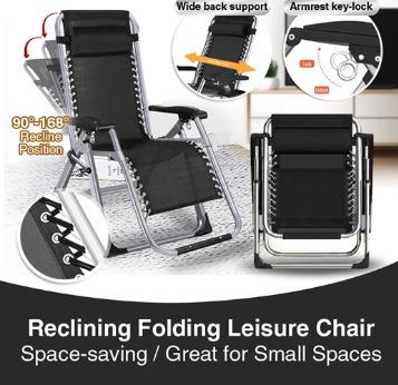 Reclining Elderly Folding Leisure Chair / Foldable Armchair / Foldable ...