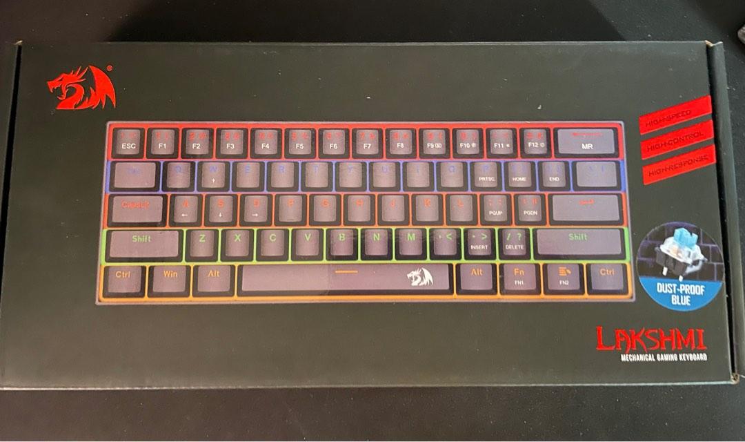 Red Dragon Lakshmi Gaming Keyboard (Blue), Computers & Tech, Parts ...