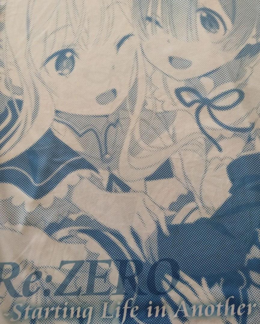 ReZero Official Merch Tee Kaos Kadokawa Anime Baju Original Second ...