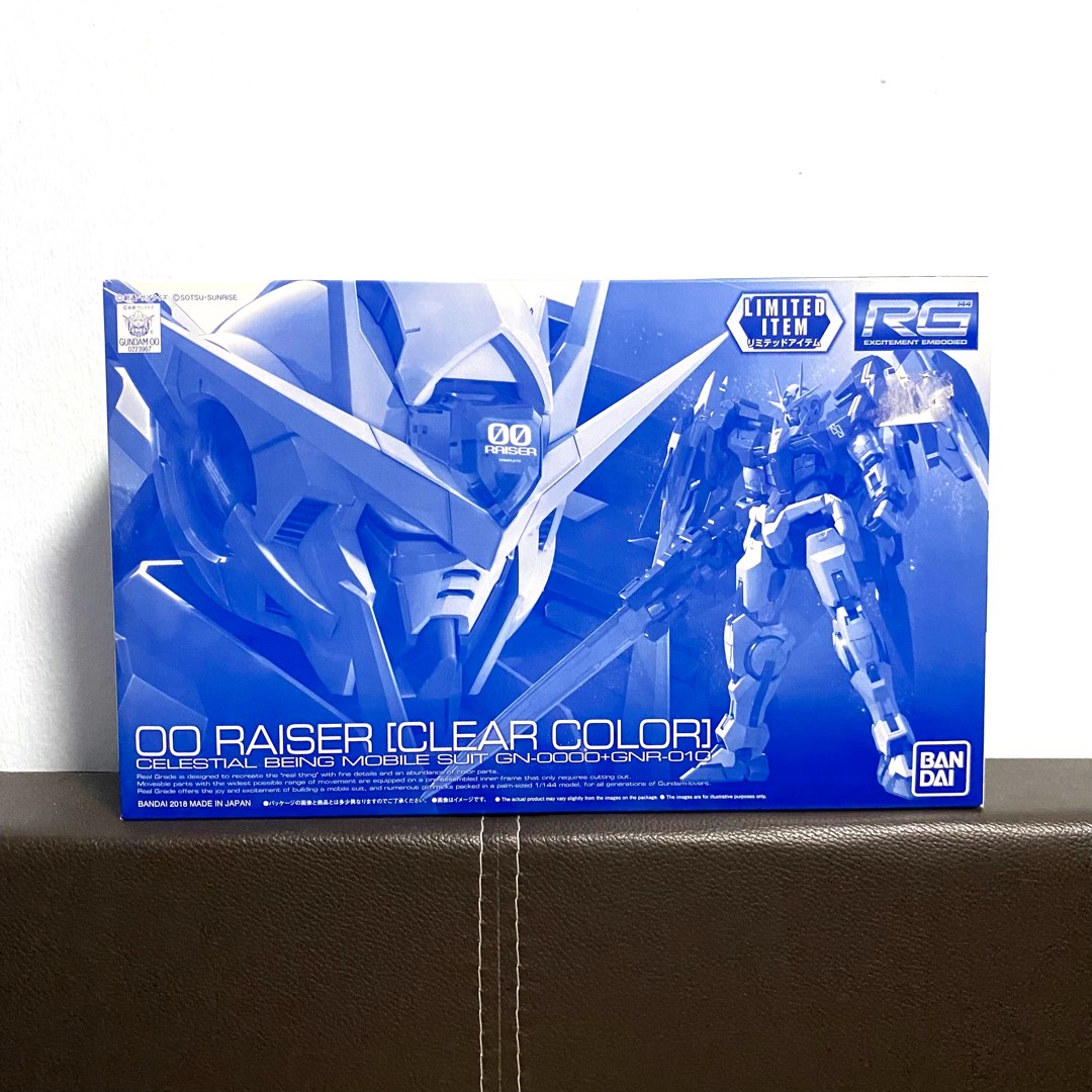 RG 1/144 OO Raiser Gundam Clear Colour, Hobbies & Toys, Toys & Games on ...