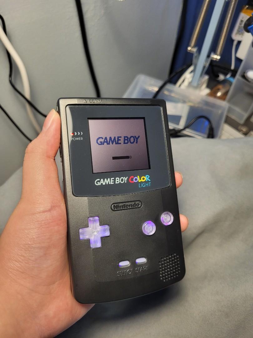 RGB LED Modded Gameboy Color Nintendo GBC Game Boy Backlit Screen ...