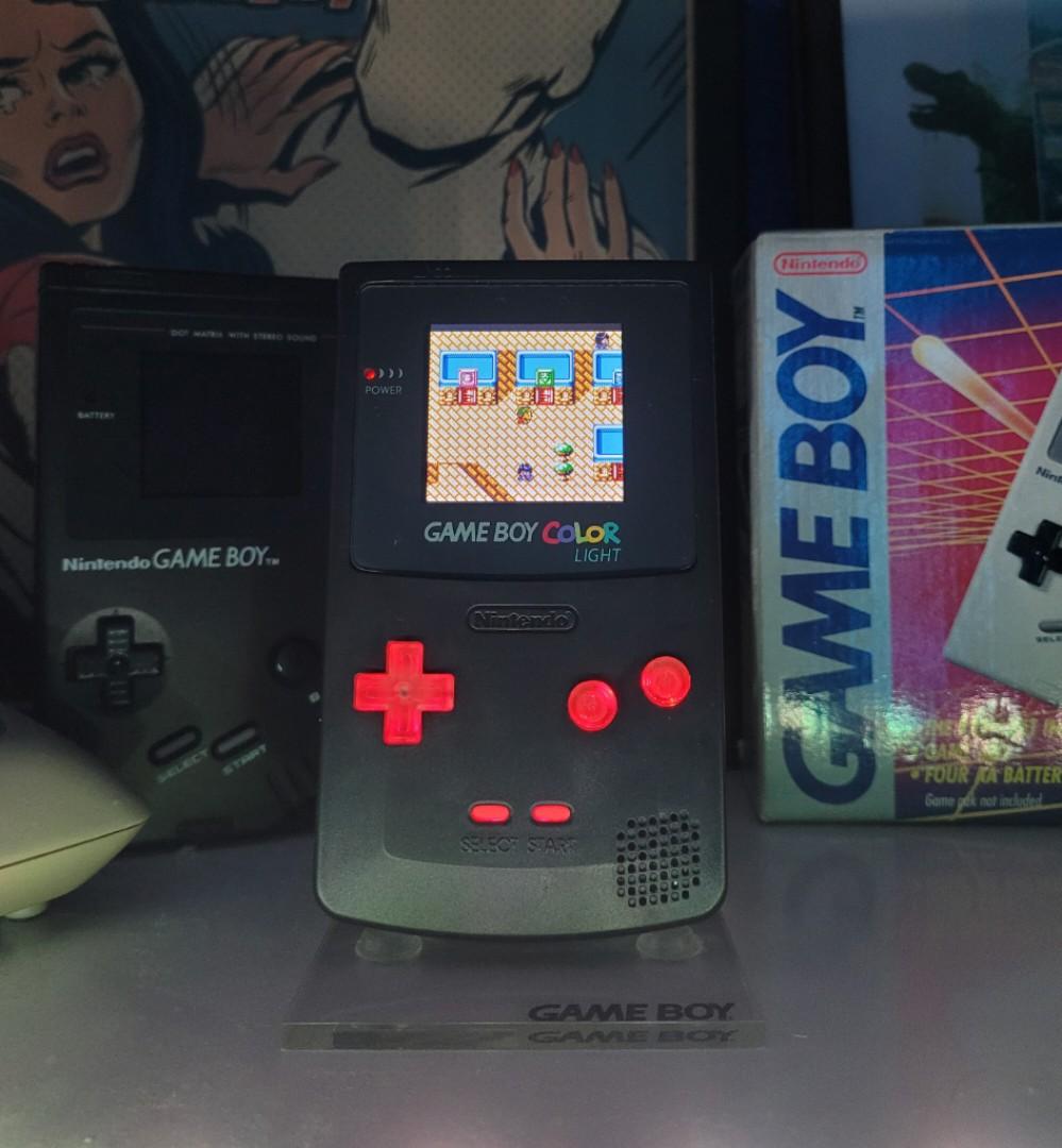 RGB LED Modded Gameboy Color Nintendo GBC Game Boy Backlit Screen ...