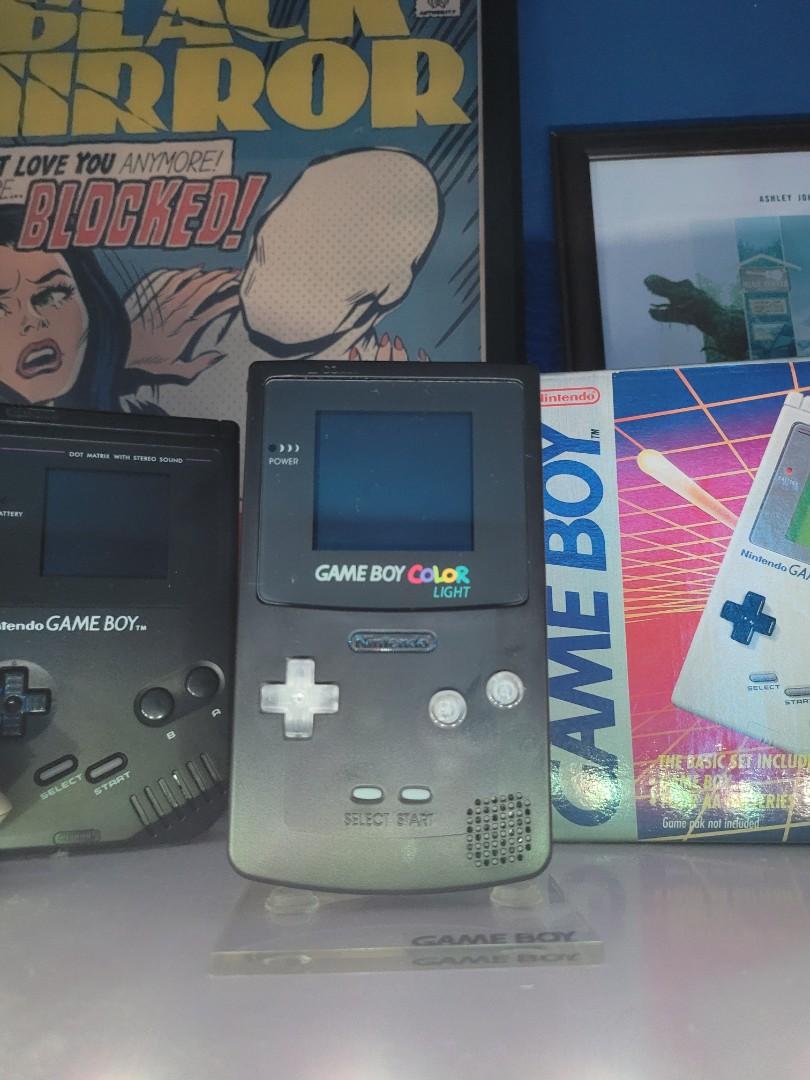 RGB LED Modded Gameboy Color Nintendo GBC Game Boy Backlit Screen ...