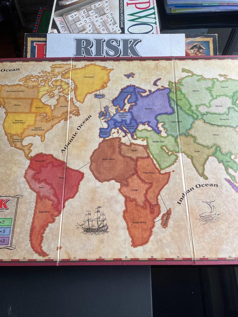 Risk board game, Hobbies & Toys, Toys & Games on Carousell