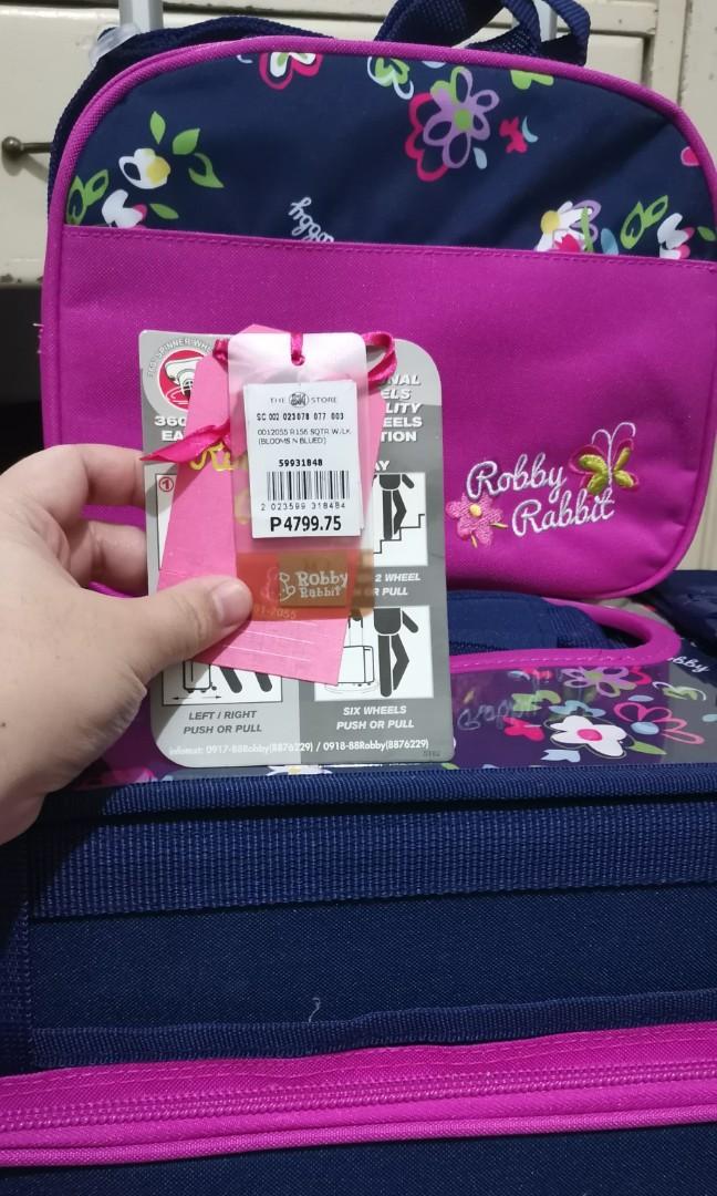 Robby Rabbit Trolley Bag, Hobbies & Toys, Stationary & Craft ...