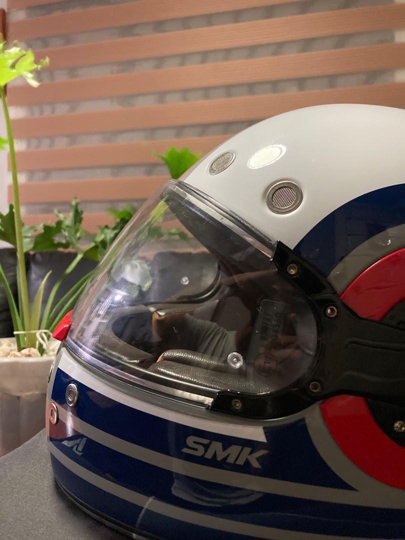 RUSH SALE: SMK RETRO RANKO 8 Classic Helmet, Motorbikes, Motorbike ...