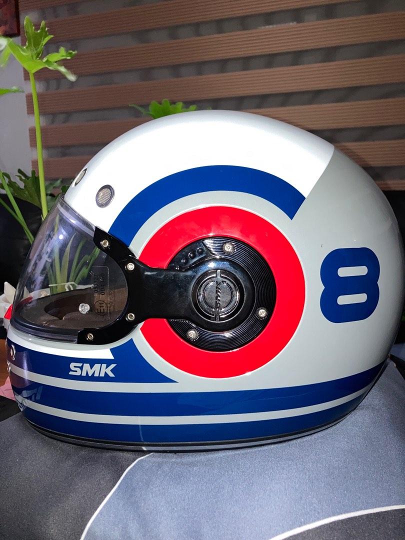 RUSH SALE: SMK RETRO RANKO 8 Classic Helmet, Motorbikes, Motorbike ...
