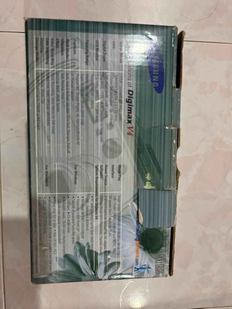 Samsung digimax v4 (urgent), Photography, Cameras on Carousell