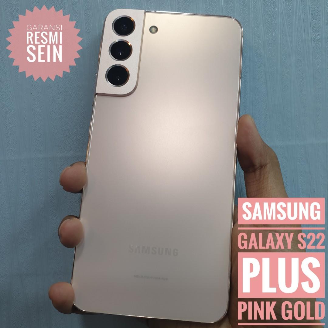 Samsung Galaxy S22 Plus Pink Gold Sein Telepon Seluler And Tablet
