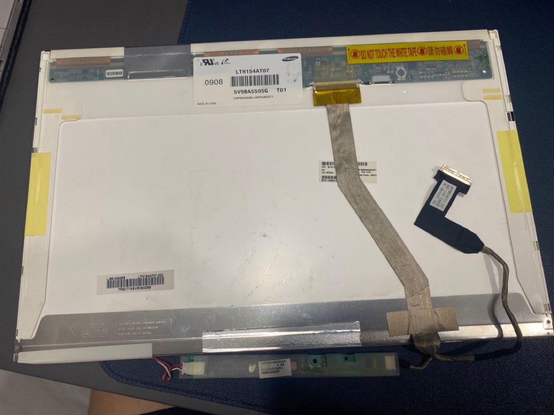 samsung monitor screen LTN154AT07, Computers & Tech, Parts ...