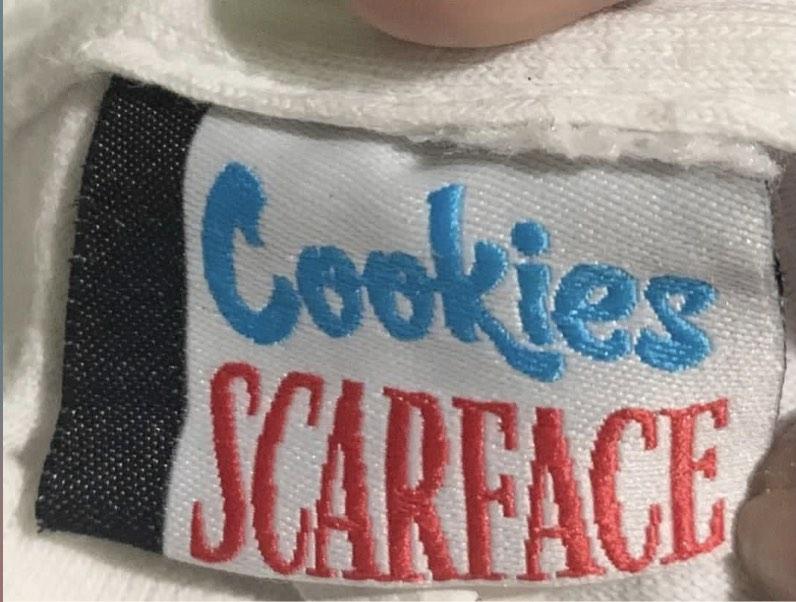 Scarface x Cookies Vision White T-Shirt Vintage, Men's Fashion, Tops ...