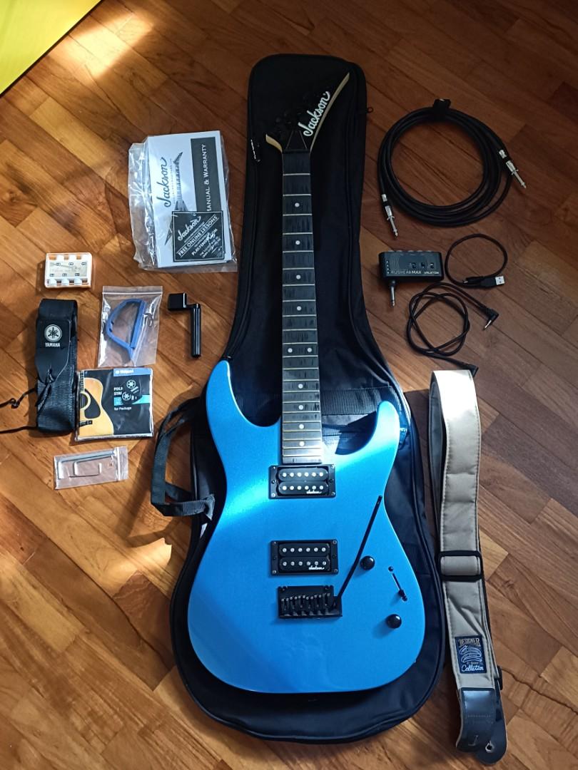 Selling a Jackson JS Series Dinky JS11 Metallic Blue Electric Guitar ...