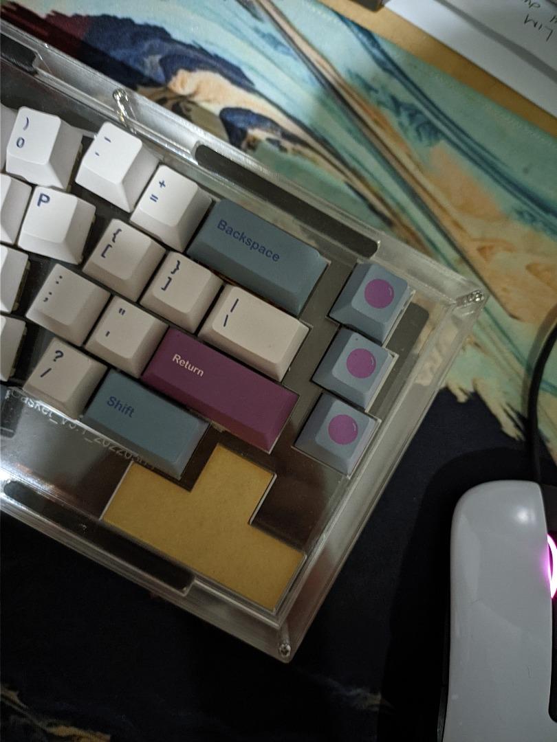 [SELLING] Mechanical Keyboard FancyAlice66 Custom Case Hotswap Arisu ...