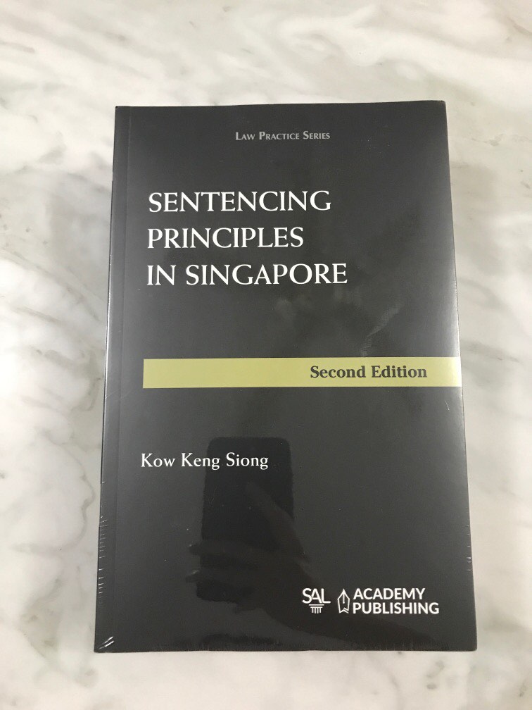 Sentencing Principles in Singapore (2nd Ed), Hobbies & Toys, Books ...
