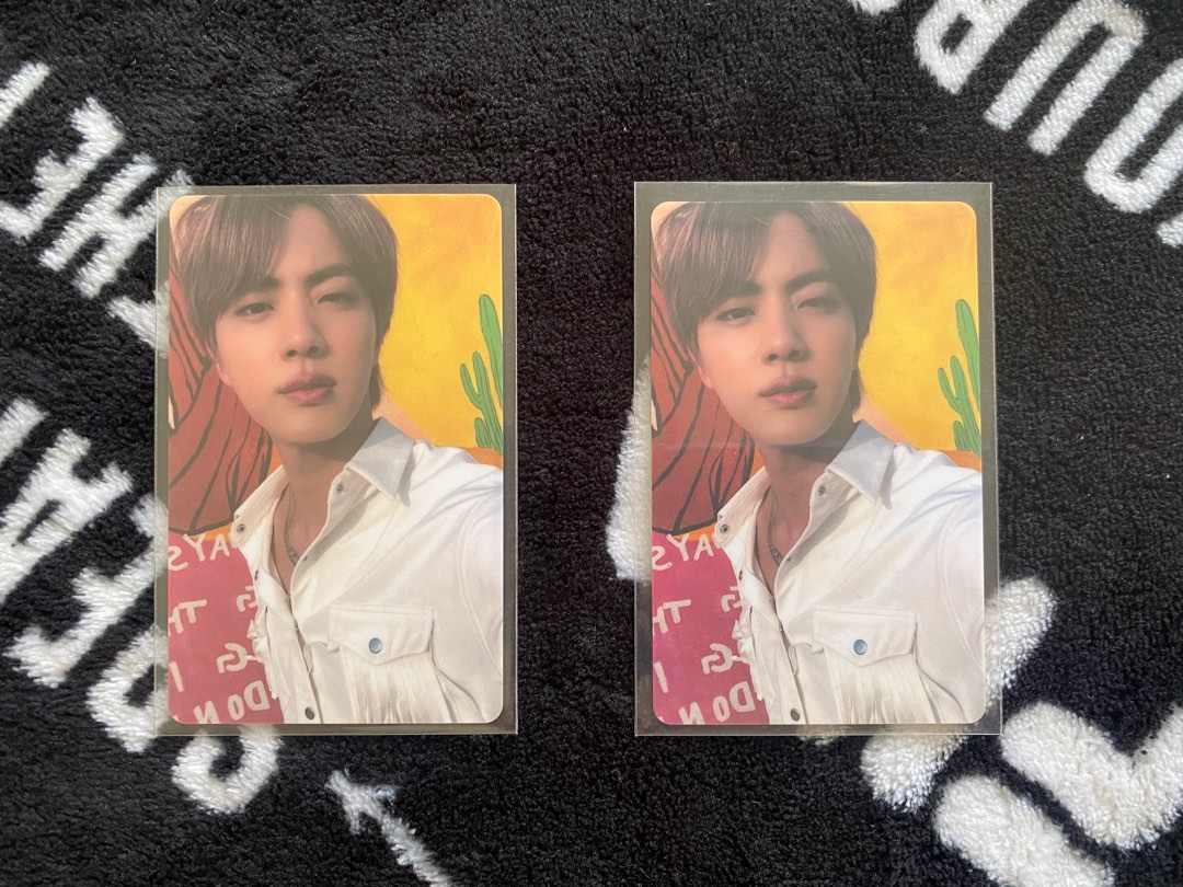 Seokjin Jin Butter Soundwave Lucky Draw Photocard, Hobbies & Toys, Memorabilia & Collectibles, K ...