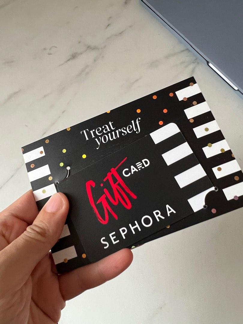 Sephora gift card ($50 value), Tickets & Vouchers, Vouchers on Carousell