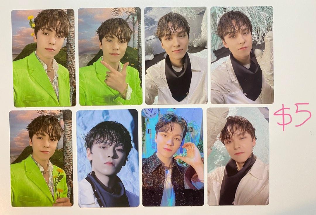 Seventeen - Vernon photocard (Sector 17, Face the Sun, Hanabi), Hobbies ...