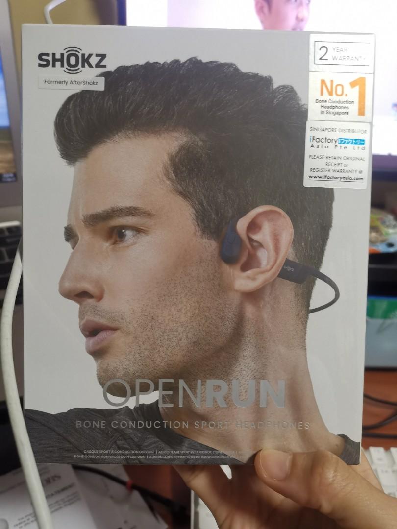 Shokz open run (bone conduction), Audio, Headphones & Headsets on Carousell