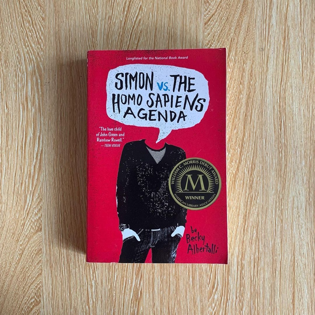 Simon vs. the Homo Sapiens Agenda by Becky Albertalli, Hobbies & Toys ...