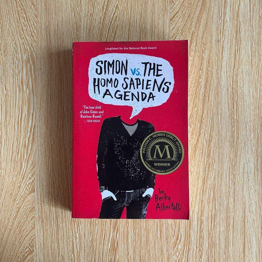 Simon vs. the Homo Sapiens Agenda by Becky Albertalli, Hobbies & Toys ...