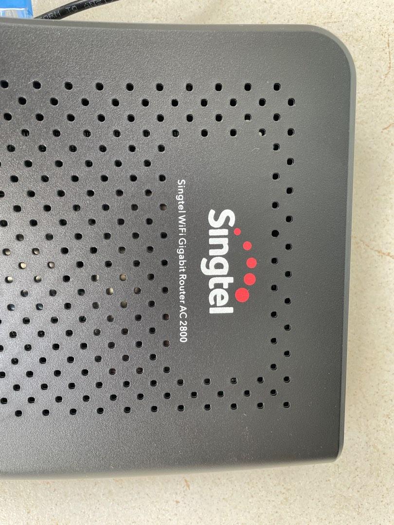 Singtel router, Computers & Tech, Parts & Accessories, Networking on ...