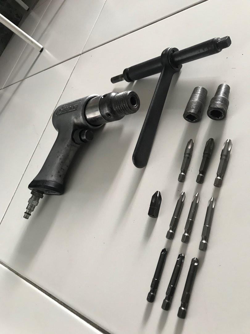 snap on pneumatic gun & screw knocker/ buster, Furniture & Home Living ...