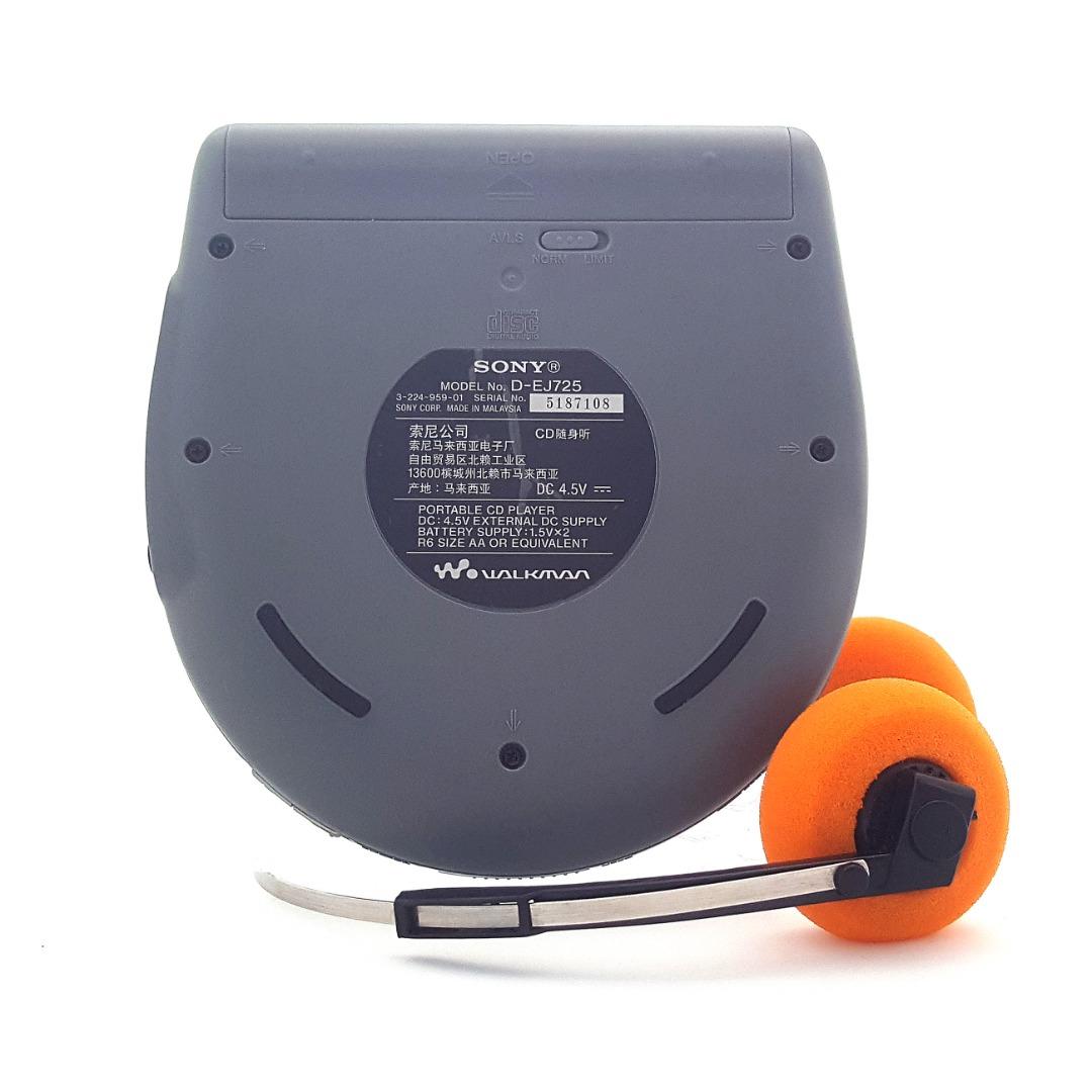 Sony Discman/Walkman D-EJ725 Portable CD Player In Excellent Working Condition!, Audio, Portable ...