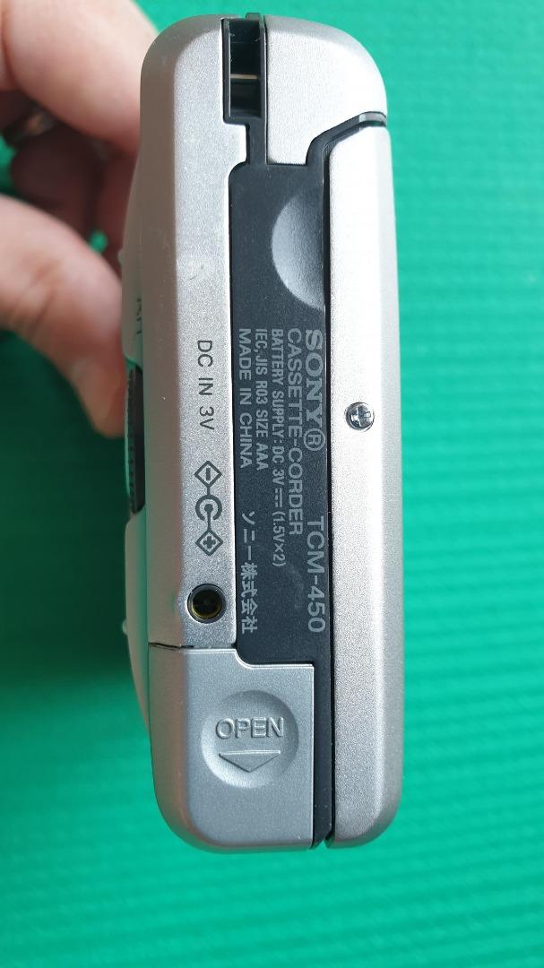 Sony TCM-450 Walkman Cassette Player Recorder, Audio, Portable Music ...