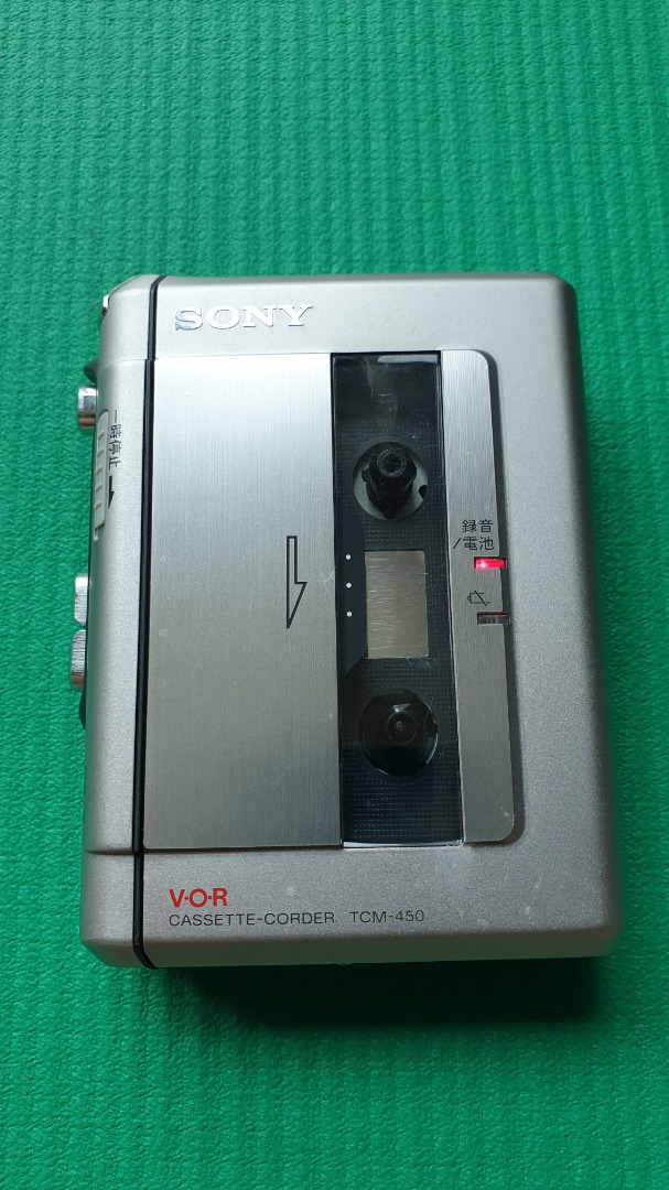 Sony TCM-450 Walkman Cassette Player Recorder, Audio, Portable Music ...