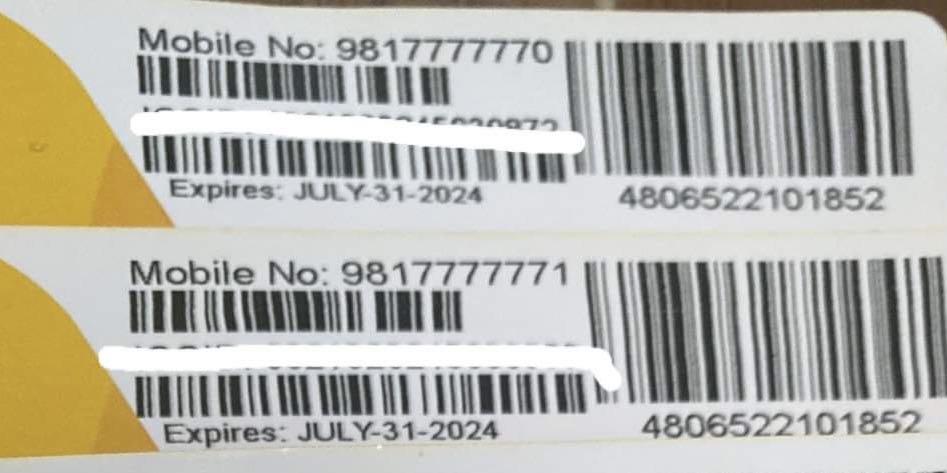 Special number vanity sim 99999 00000 55555, Mobile Phones & Gadgets ...