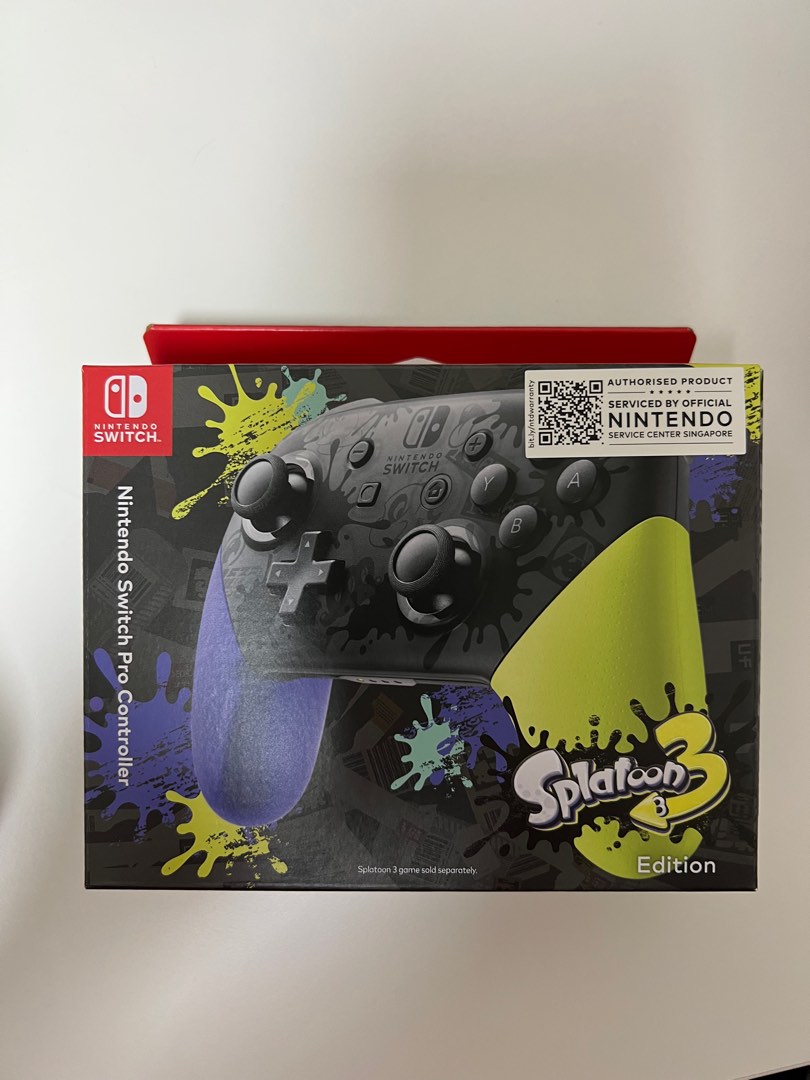 Splatoon 3 Pro Controller for Nintendo switch, Video Gaming, Gaming ...