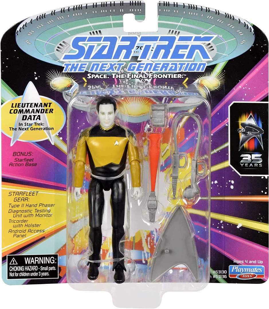 STAR TREK Universe: Lt Commander Data Star Trek Next Generation Action ...