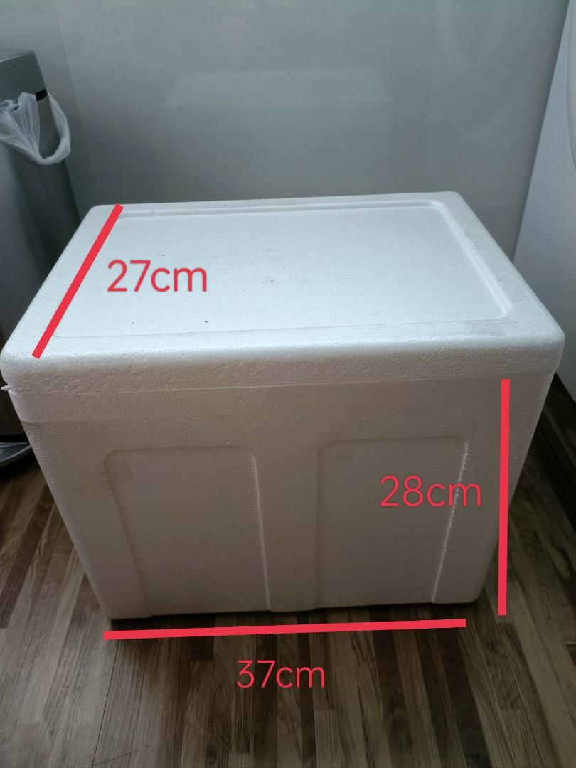 Styrofoam cooler box, Furniture & Home Living, Home Improvement ...