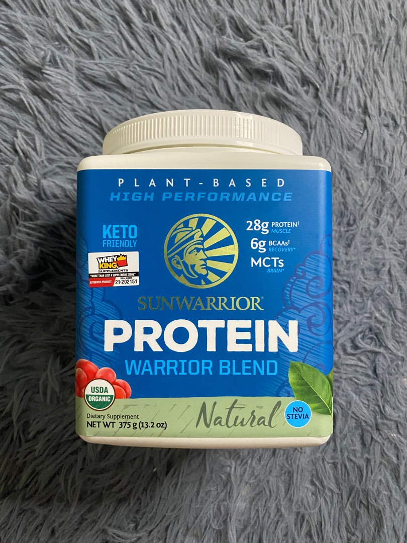 Sun Warrior Organic Plant Based Blend Protein - Natural, Health ...