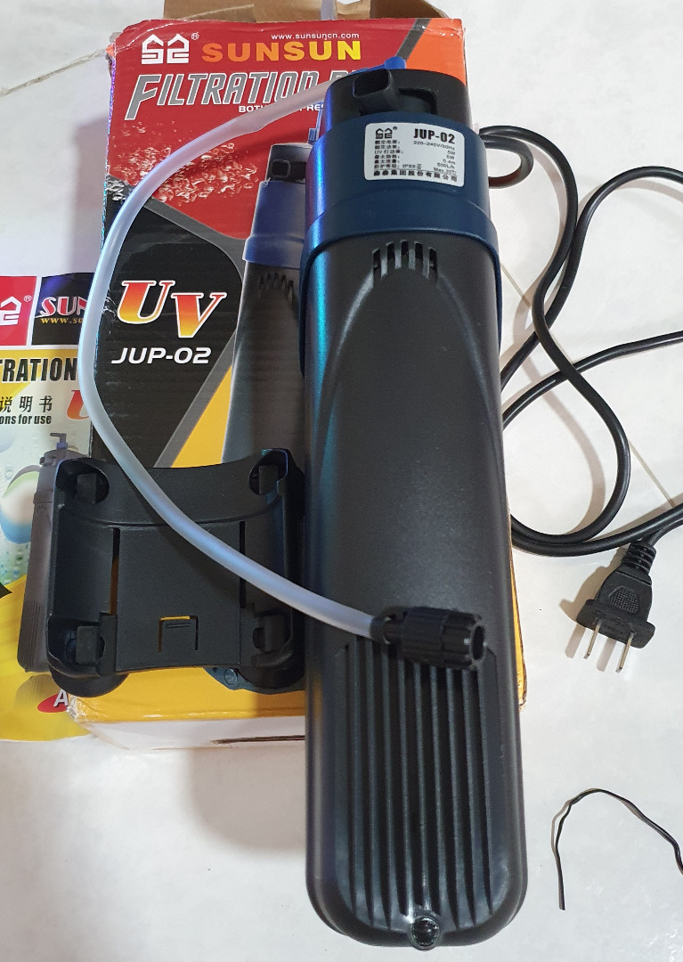 SunSun Aquarium/Fish Tank UV Sterilizer Filter Pump Internal Fish Tank ...