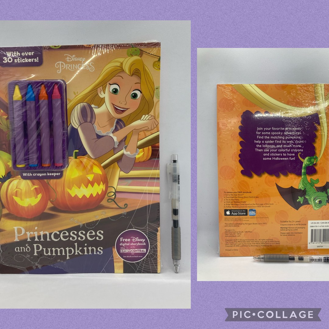 Tangled activity book, Hobbies & Toys, Books & Magazines, Children's ...