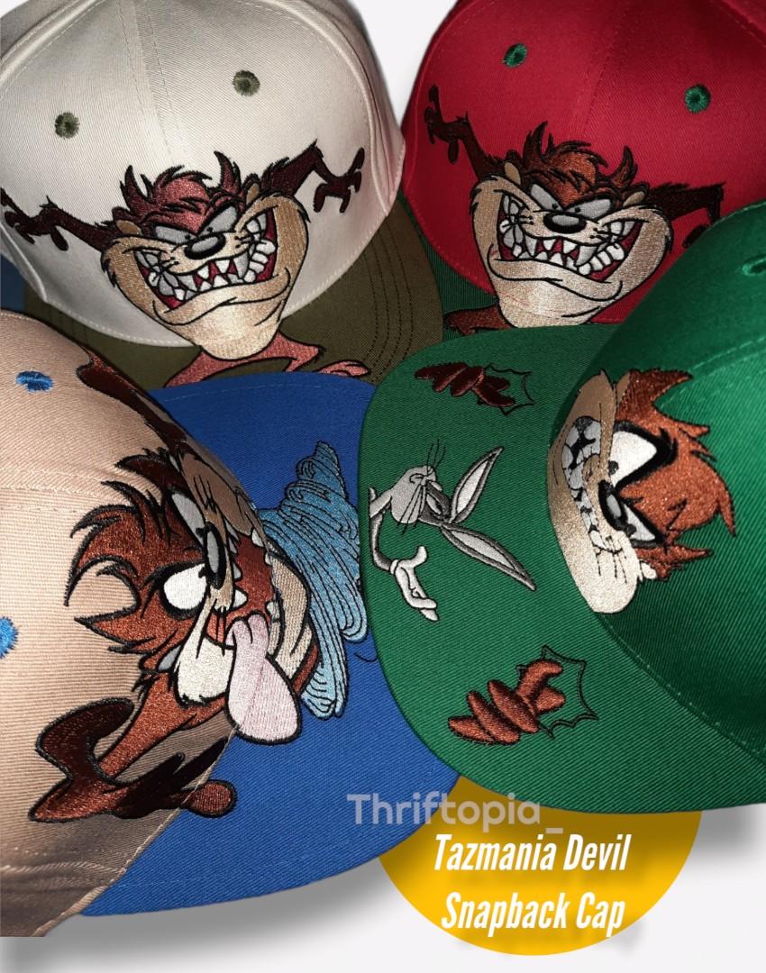 TAZMANIA DEVIL | M&M SNAPBACK CAP - RM35 EACH, Men's Fashion, Watches ...