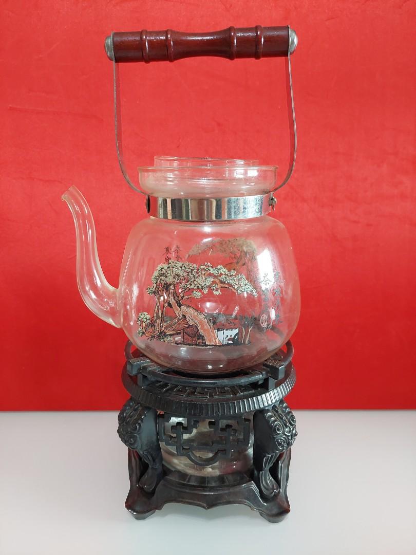 Teapot +Burner, Furniture & Home Living, Kitchenware & Tableware ...