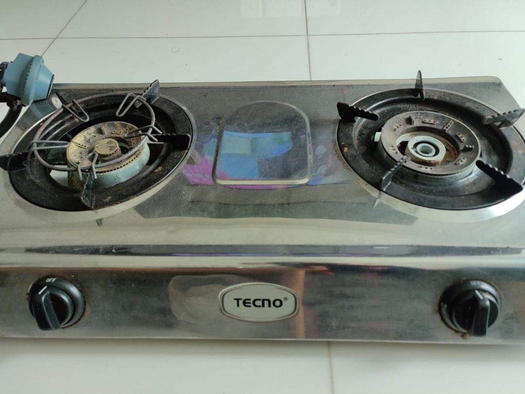TECNO 2 BURNER GAS STOVE, TV & Home Appliances, Kitchen Appliances ...