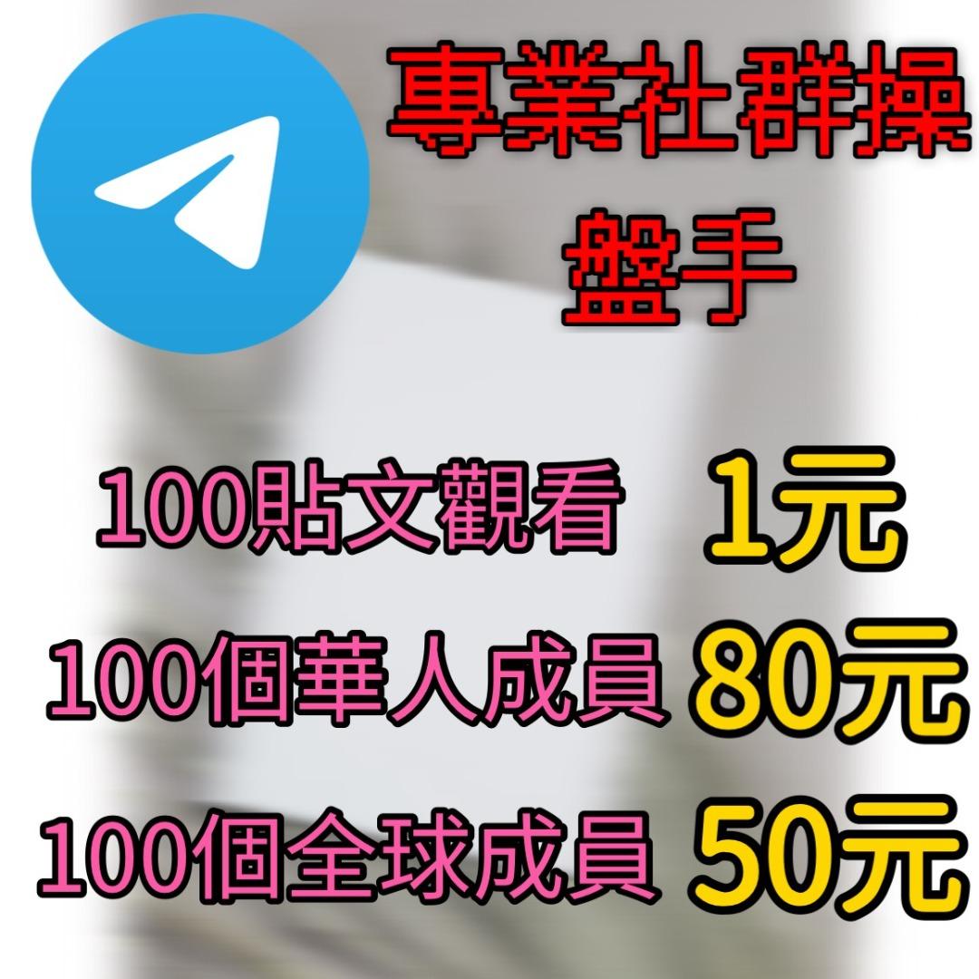 Telegram/TG/電報-群組成員/貼文觀看, 服務類別, 其他在旋轉拍賣