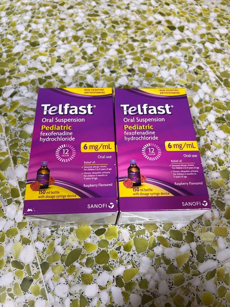 Telfast 150ml, Health & Nutrition, Medical Supplies & Tools on Carousell