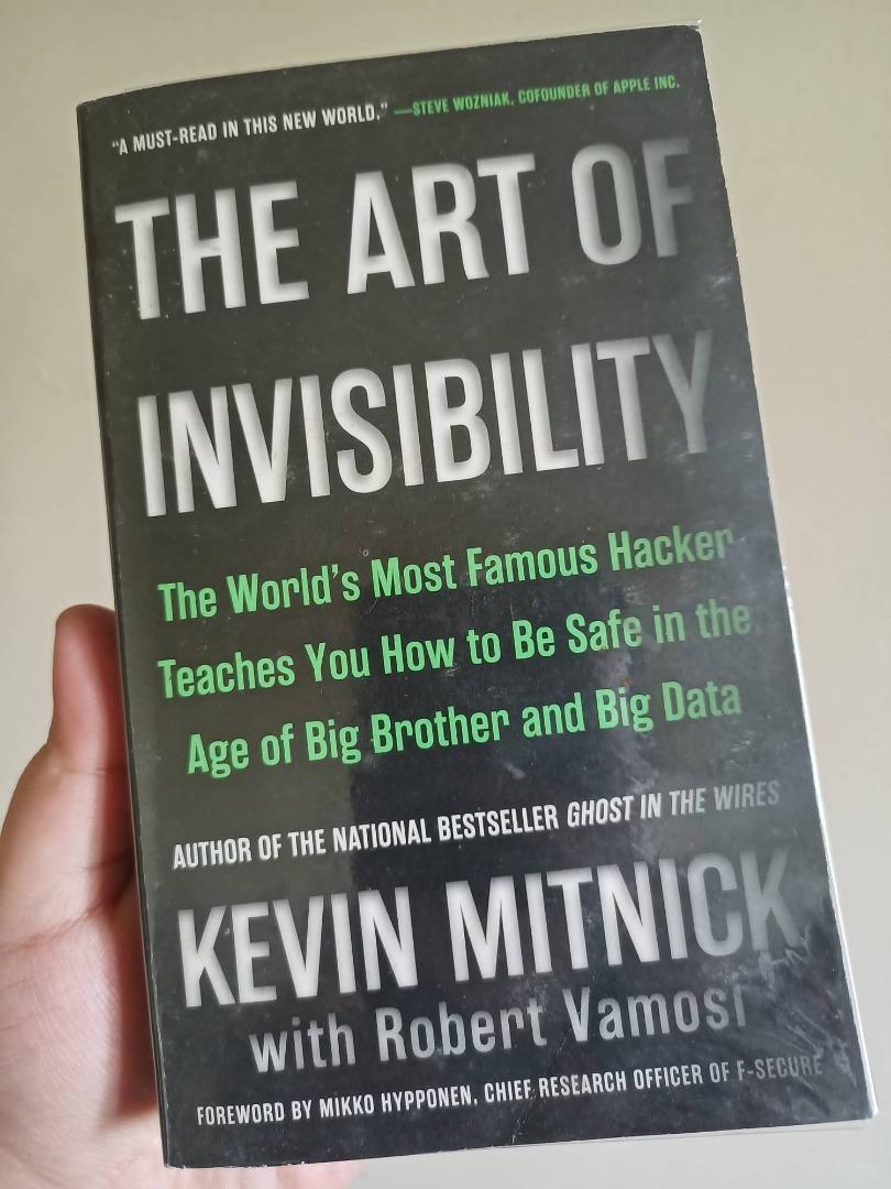 The Art of Invisibility by Kevin Mitnick, Hobbies & Toys, Books ...