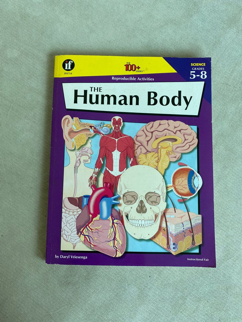 The human body - USA grade5-8 Science book, 興趣及遊戲, 書本 & 文具, 教科書 - Carousell